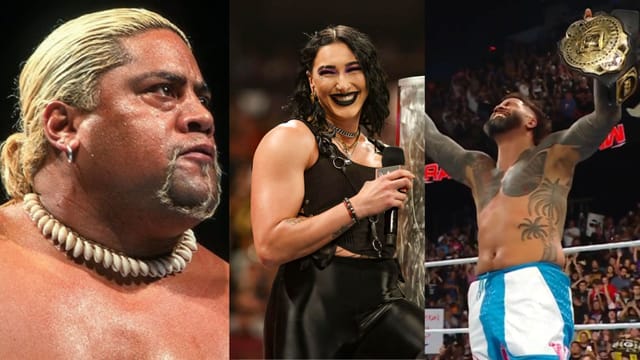 Rikishi sends a message to Rhea Ripley moments after Jey Uso wins the ...