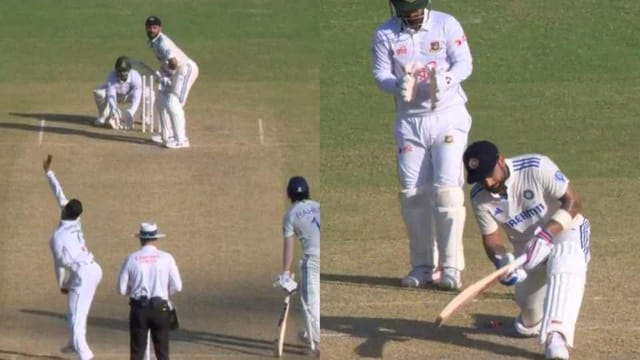 [Watch] Virat Kohli misses his 50 by just 3 runs as Shakib Al Hasan ...