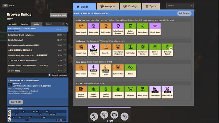Best Deadlock Bebop build guide