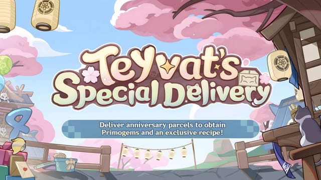 Genshin Impact Teyvat's Special Delivery web event guide to get 40 ...