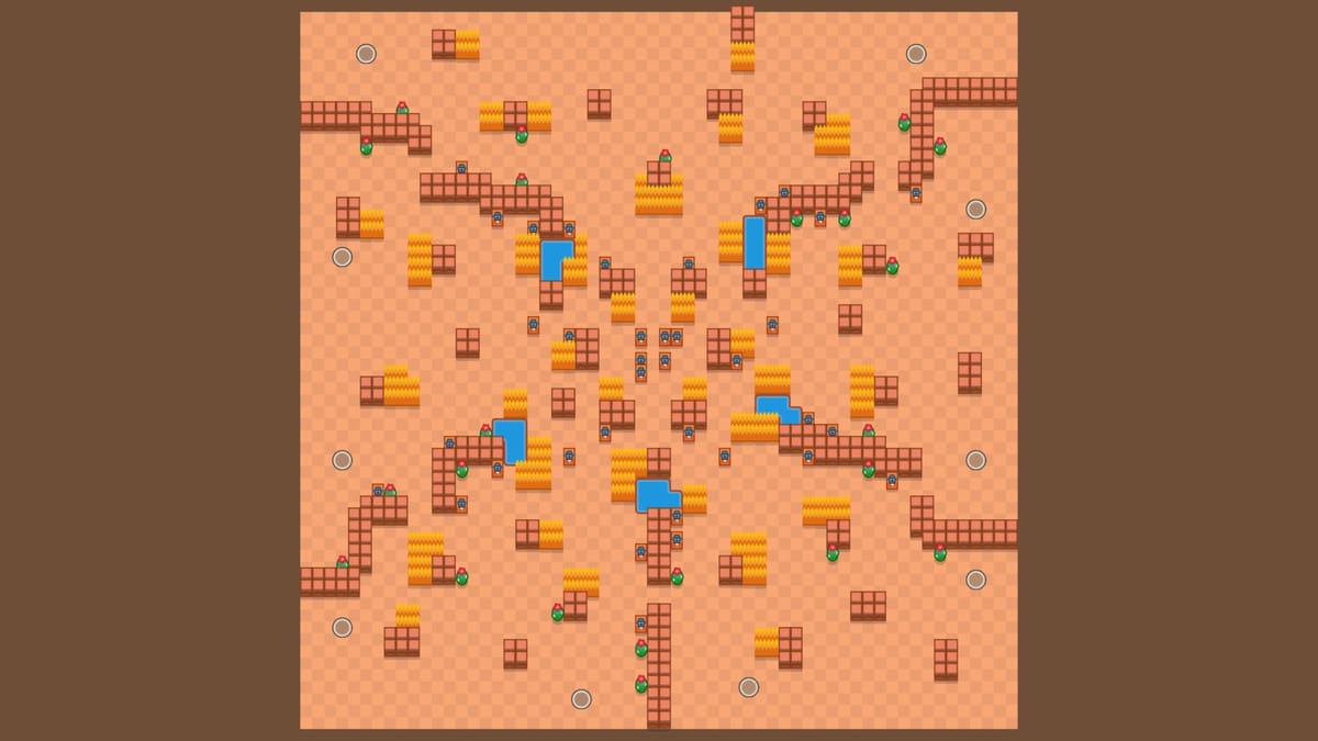 All Duo Showdown Maps in Brawl Stars