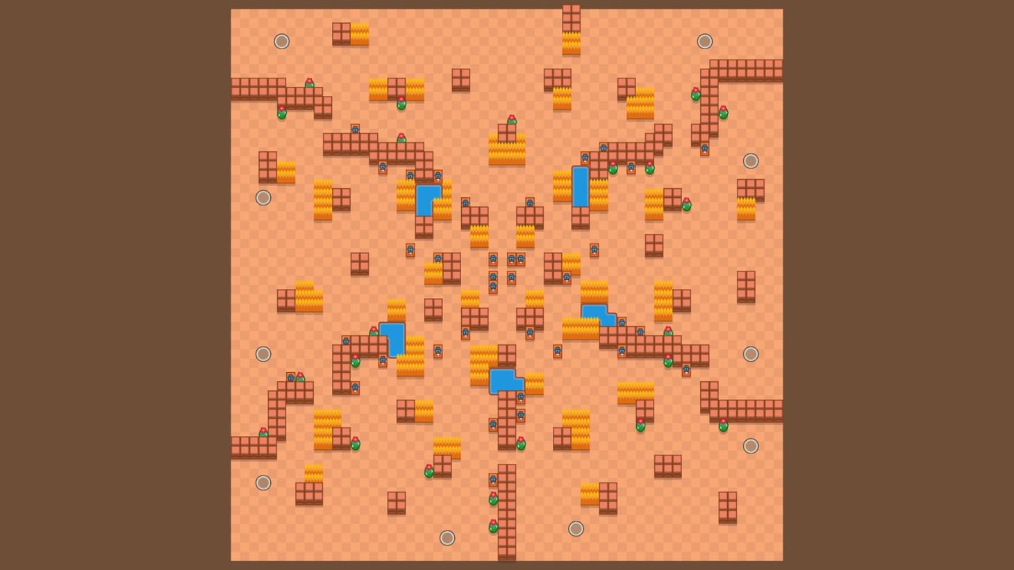 All Duo Showdown Maps in Brawl Stars