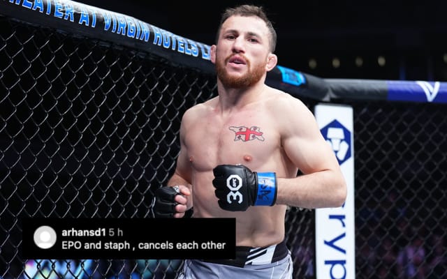Merab Dvalishvili staph infection rumors: MMA reporter fact-checks ...