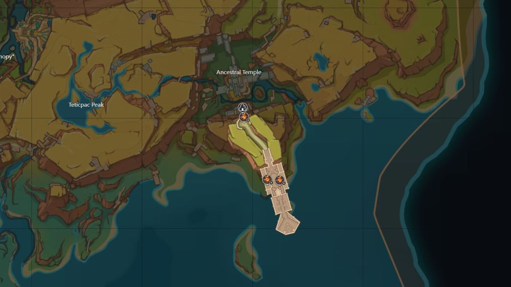 Genshin Impact Ancestral Temple Pyroculus locations