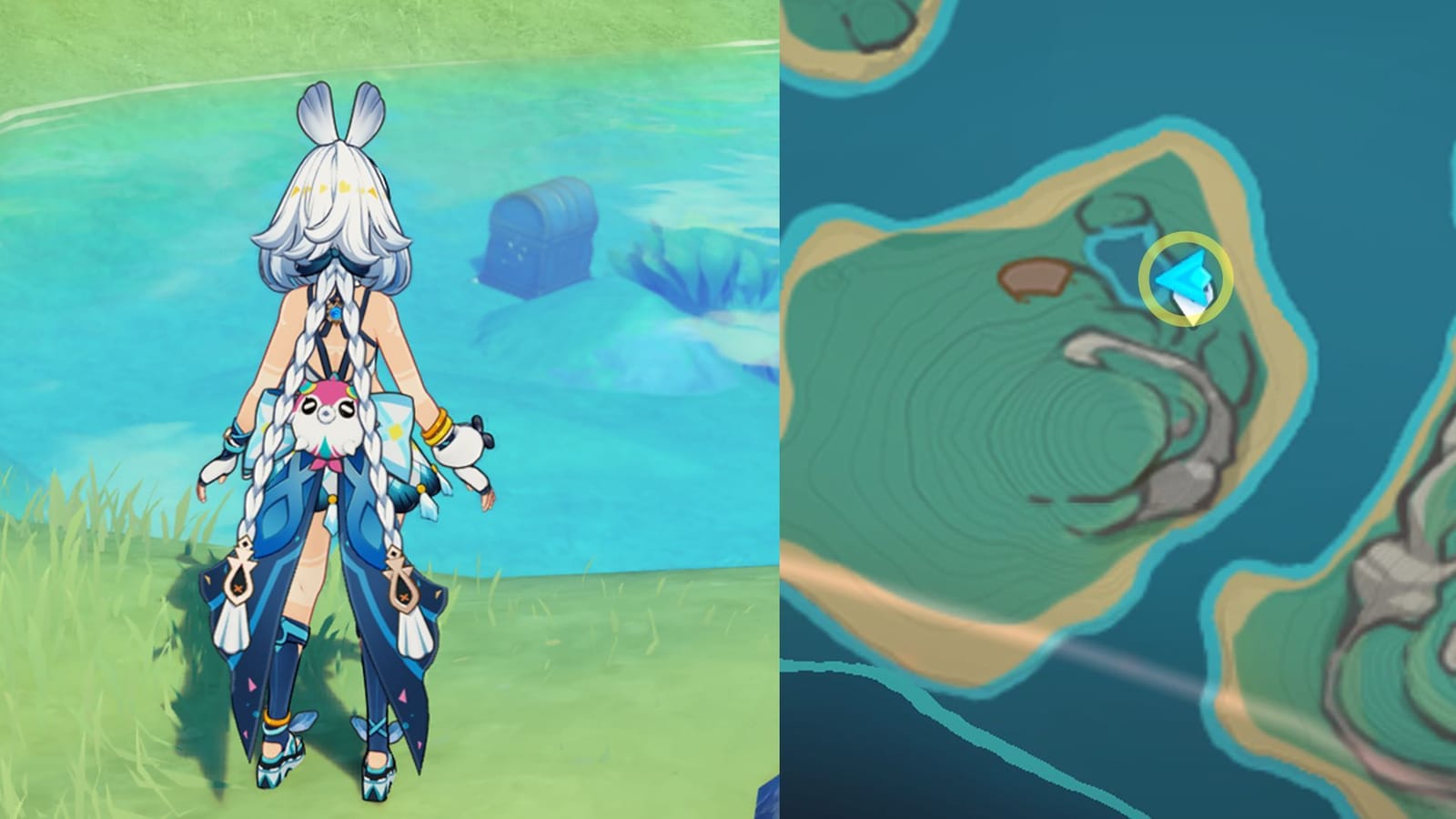 Genshin Impact People of the Springs underwater Luxurious Chest ...