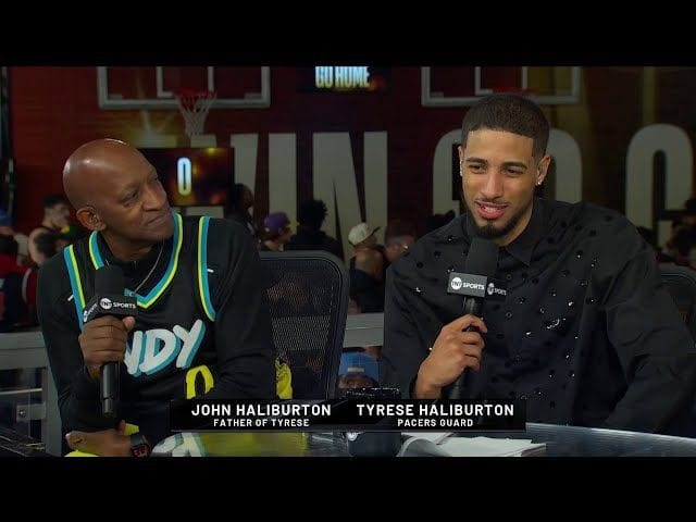 Tyrese Haliburton's GF Jade Jones has emotional reaction to Pacers star ...