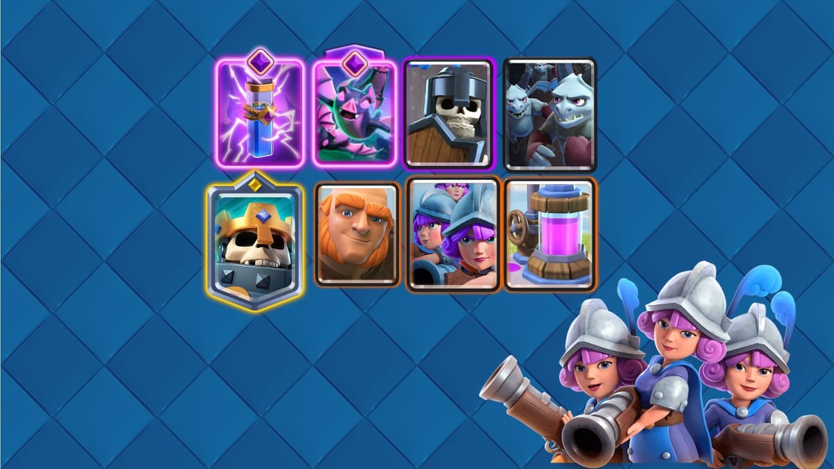 Best Three Musketeers decks in Clash Royale