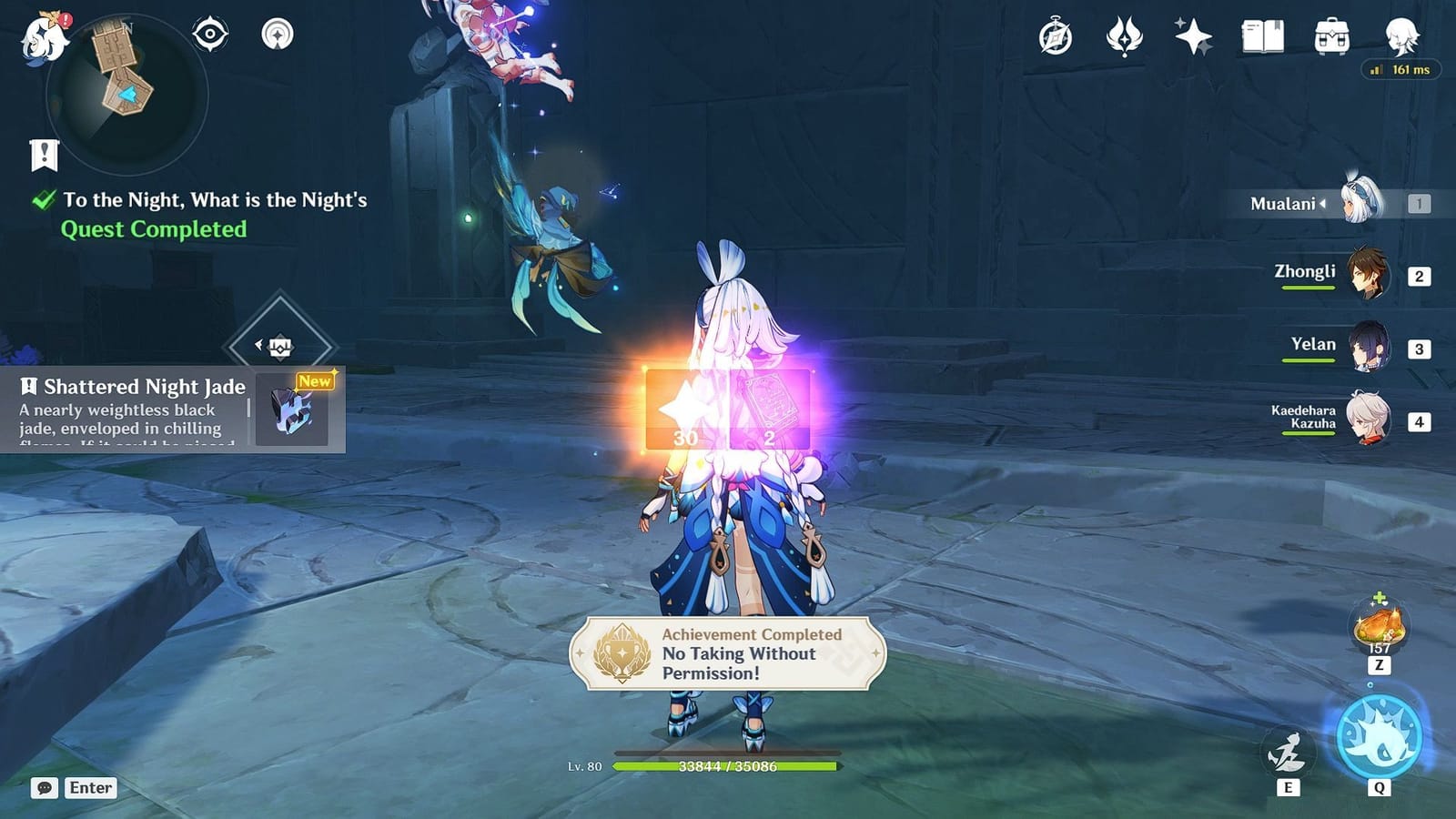 Genshin Impact To the Night, What is the Night's quest guide