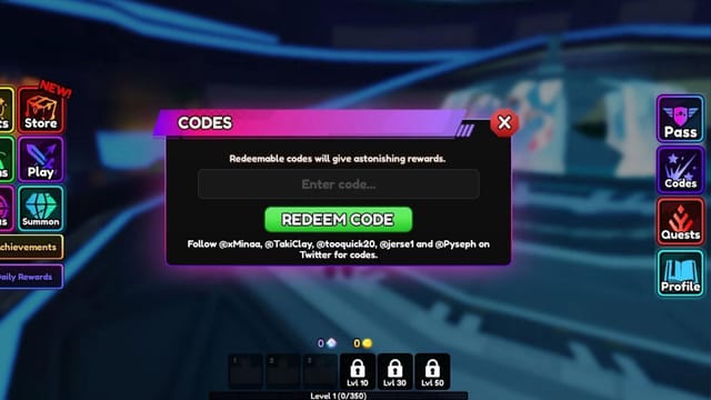 Anime Vanguards codes (April 2026)