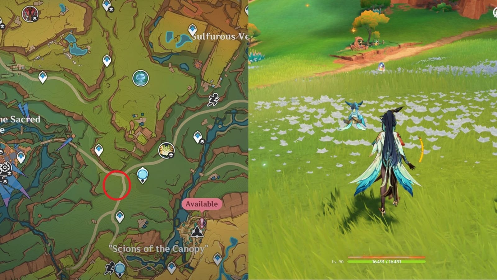 Genshin Impact Natlan Monetoo locations