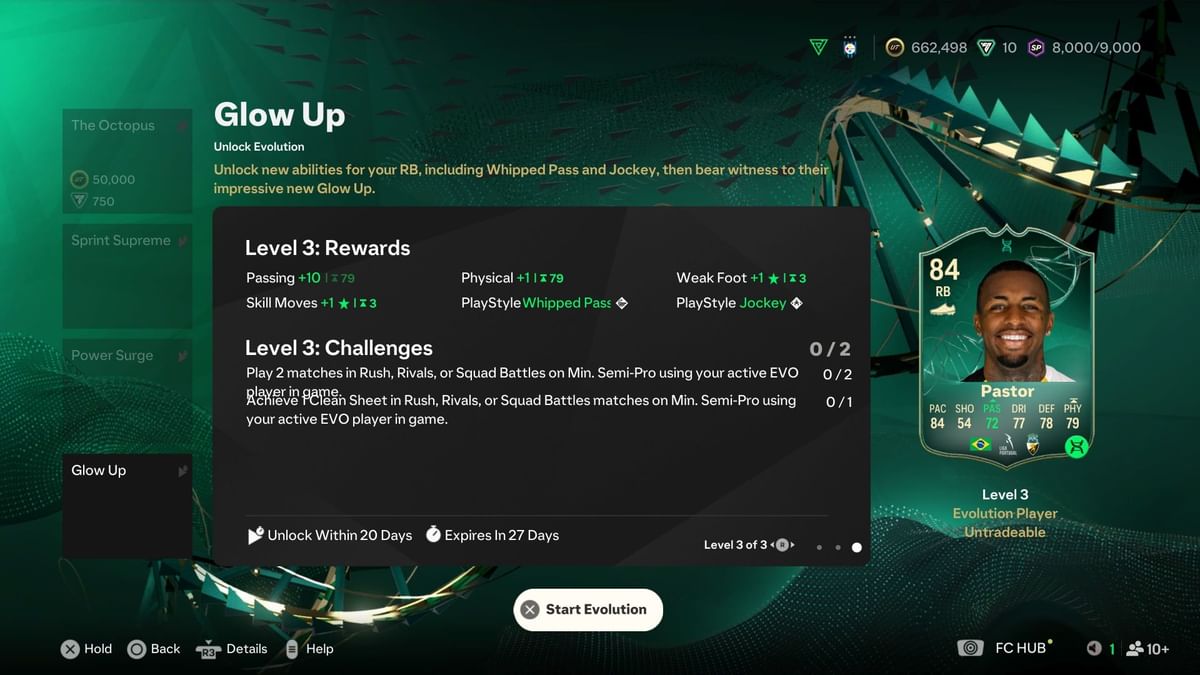 EA FC 25 Glow Up Evolution guide: Best players to use, all upgrades, requirements, and more