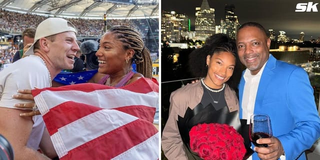 Meet Tara Davis-Woodhall's athletic family: Paris Paralympics gold ...