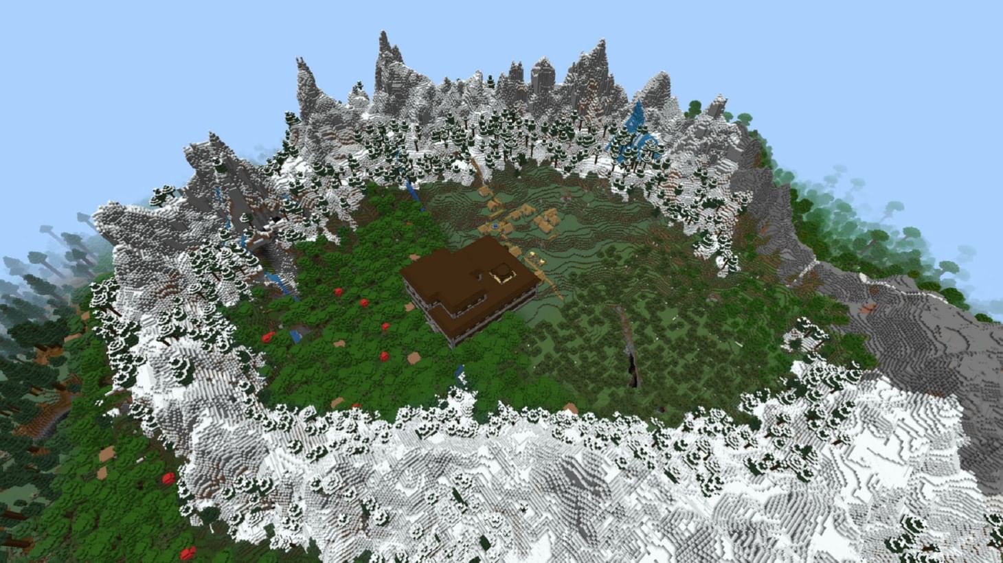 Top 15 pretty seeds for Minecraft