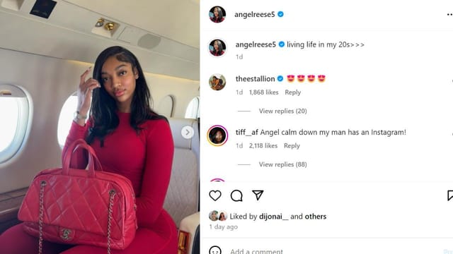 Angel Reese enjoys LA Sunday as she catches Usher’s vibes at concert ...