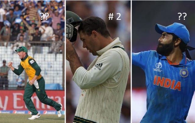 10 greatest men's fielders of all time ft. AB de Villiers and Ricky Ponting