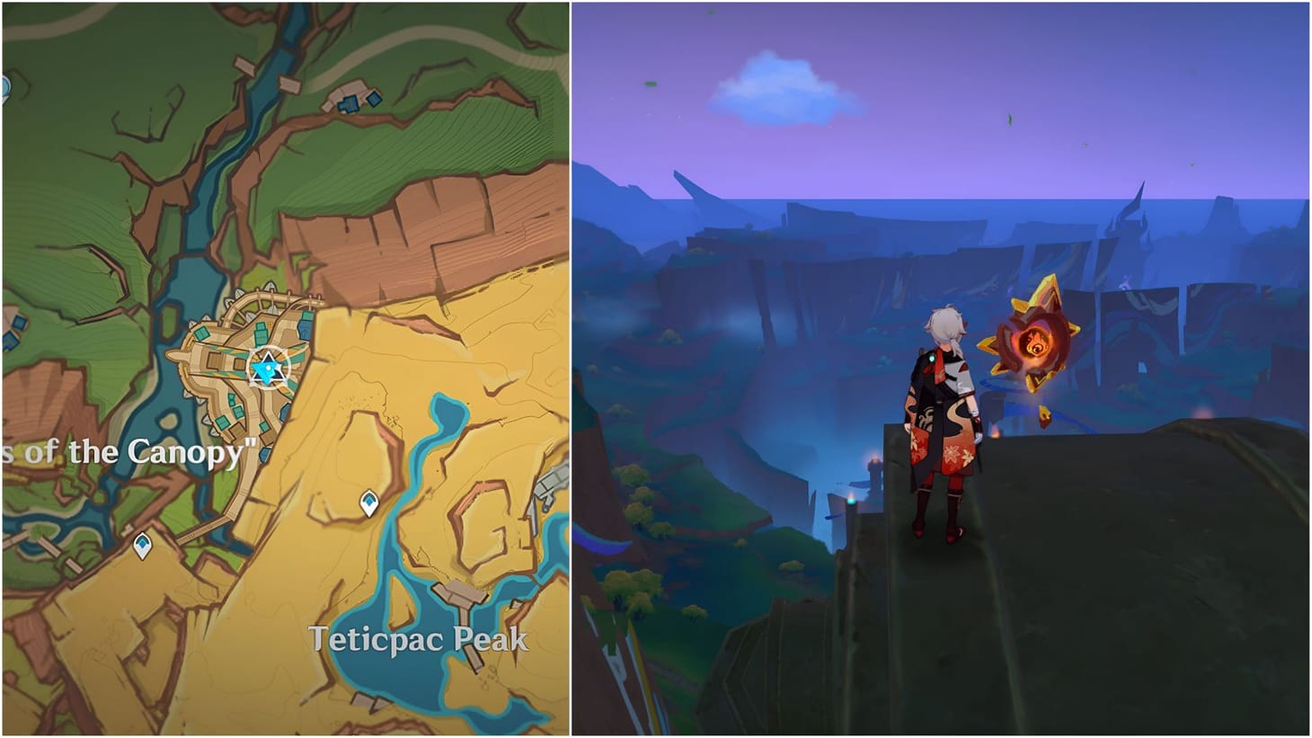 Genshin Impact Scions of the Canopy Pyroculus locations