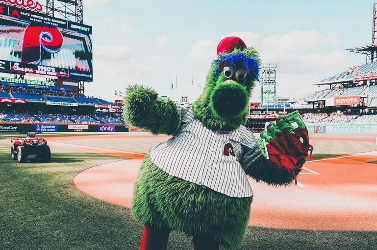 Philadelphia Phillies Mascot Phillie Phanatic S History Funny