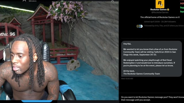 Kai Cenat argues with an AI version of himself during his streaming ...