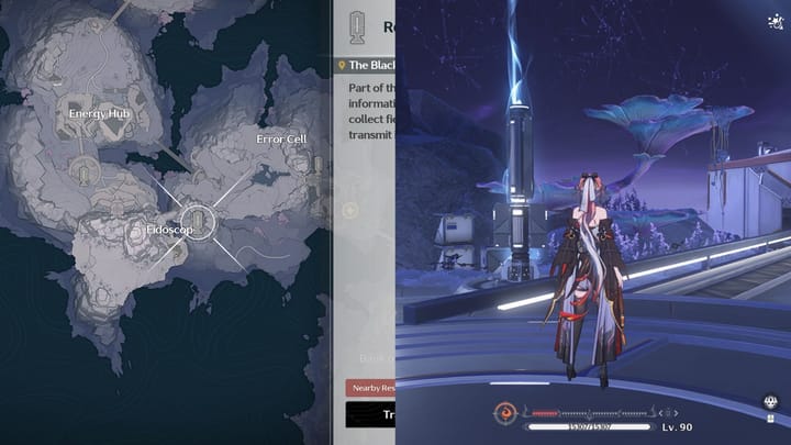 Wuthering Waves Black Shores Resonance Beacon locations