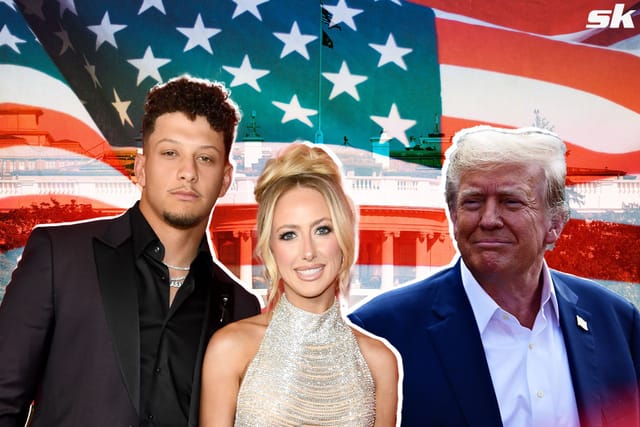 Donald Trump hails Patrick Mahomes' "beautiful" wife Brittany after ...