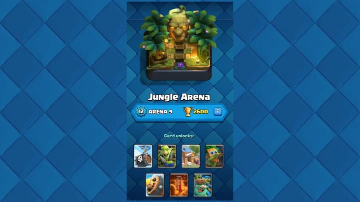 All Arenas in Clash Royale: What new cards do they unlock?