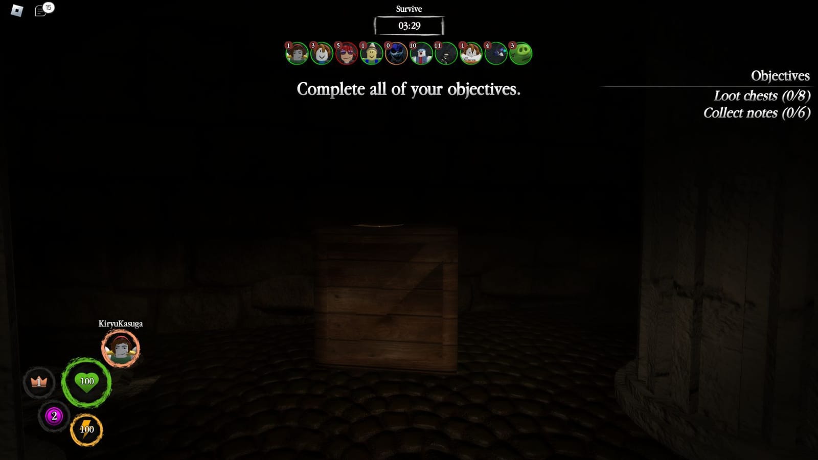 Pillar Chase 2 Survivor guide