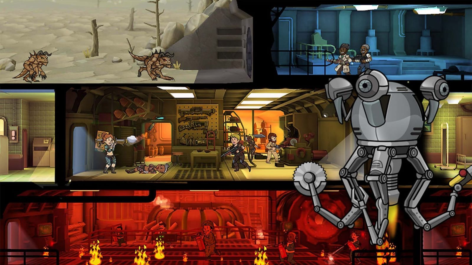 7 tips for best layouts in Fallout Shelter