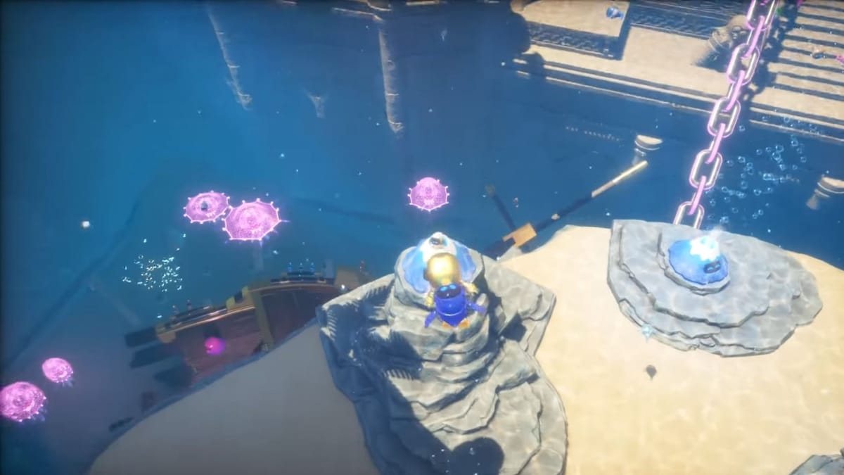 Astro Bot Bubbling Under level walkthrough: All bots and puzzle piece ...