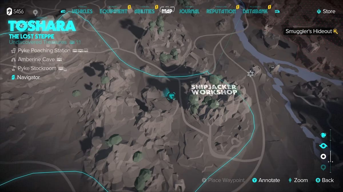 How to get to the Smuggler's Hideout in Star Wars Outlaws