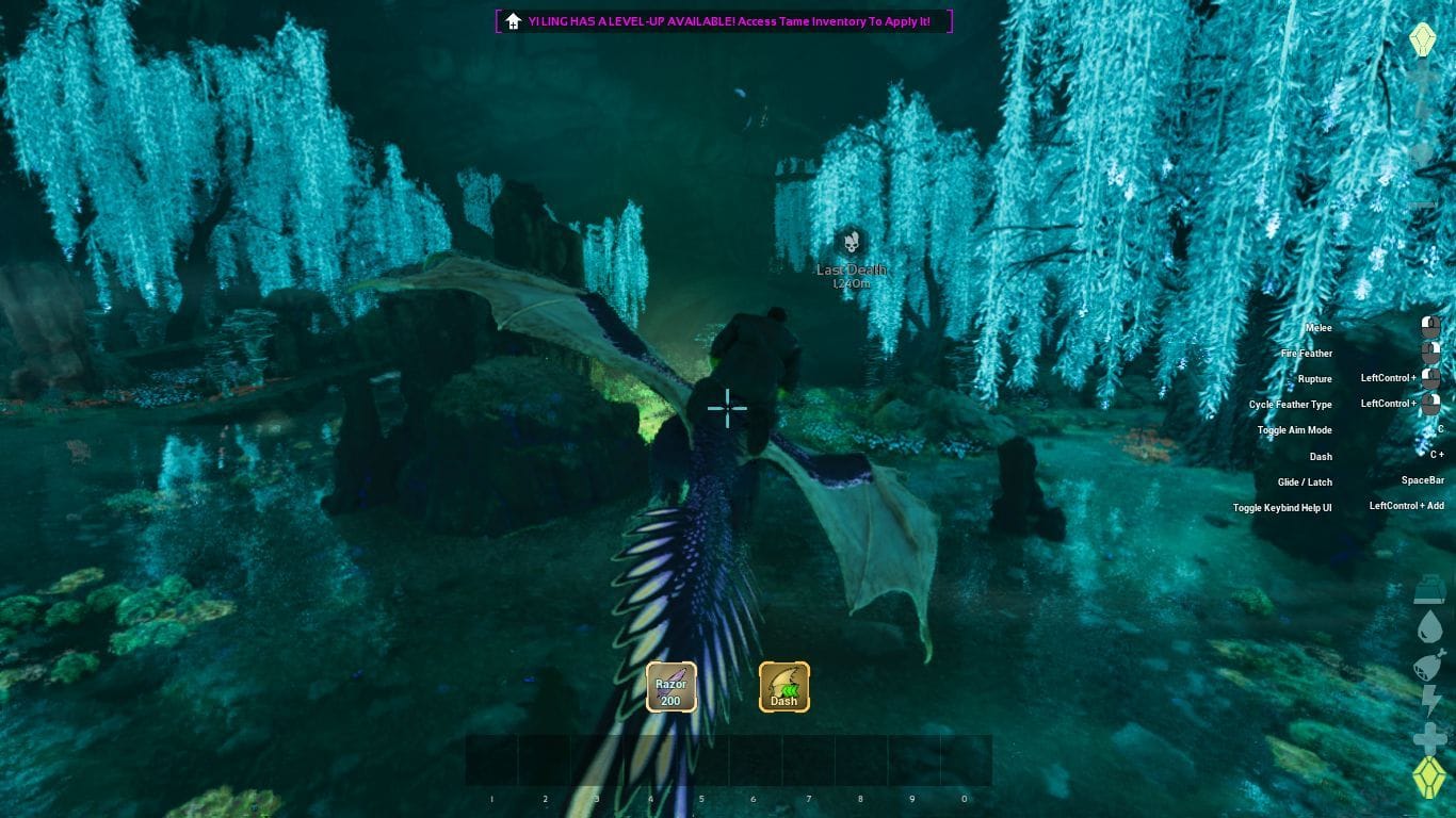 How to tame Yi Ling in ARK Survival Ascended Aberration