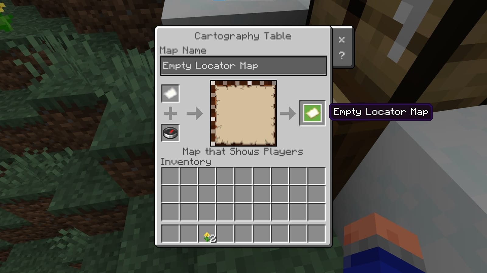 How to make a locator map in Minecraft