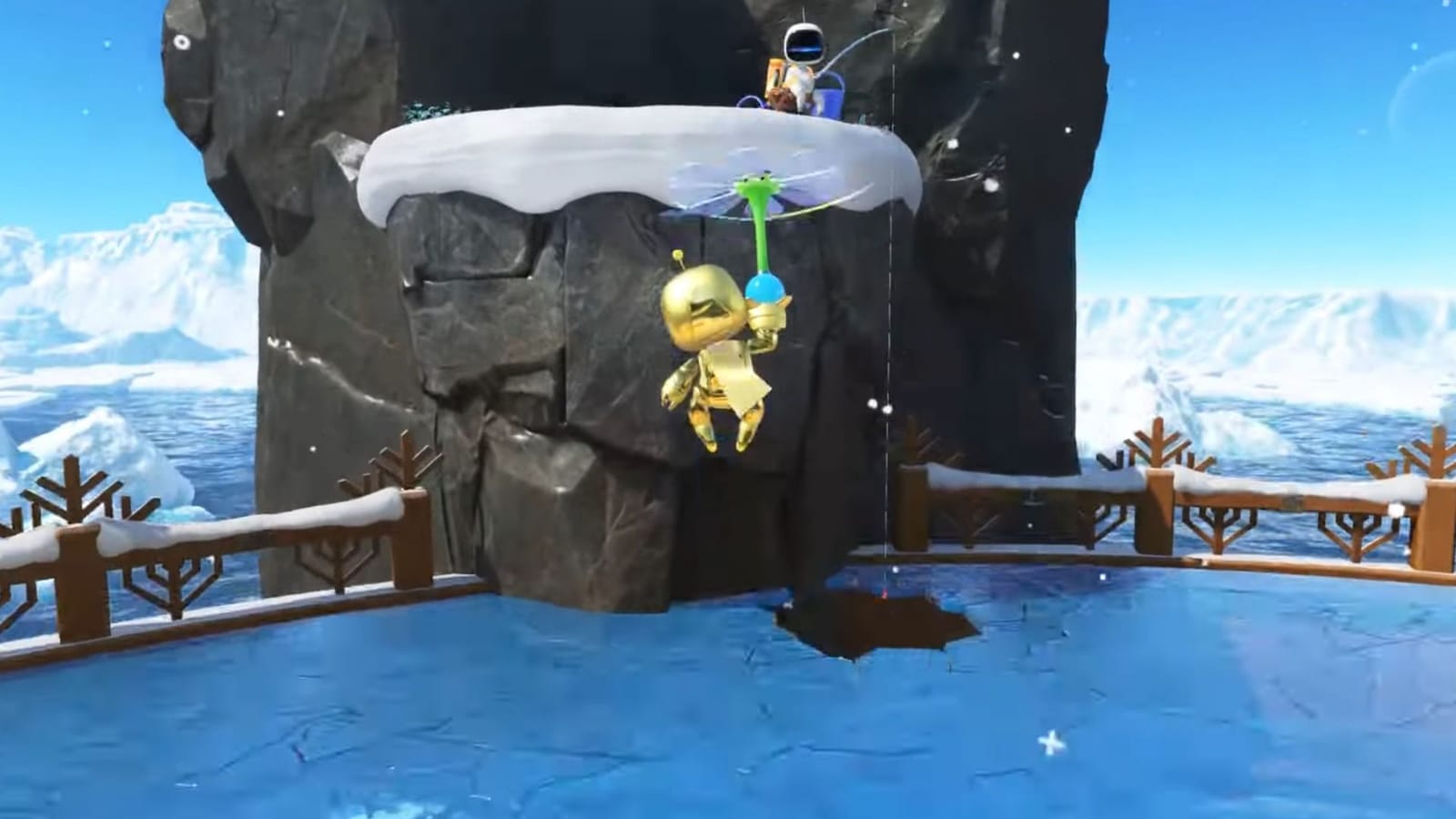 Astro Bot Frozen Meal level walkthrough: All bots and puzzle piece ...