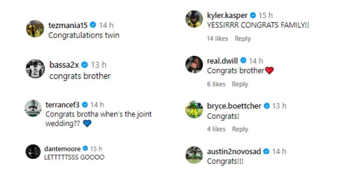 Zo Caswell: “Congrats”: Oregon teammates react to QB Dillon Gabriel’s ...