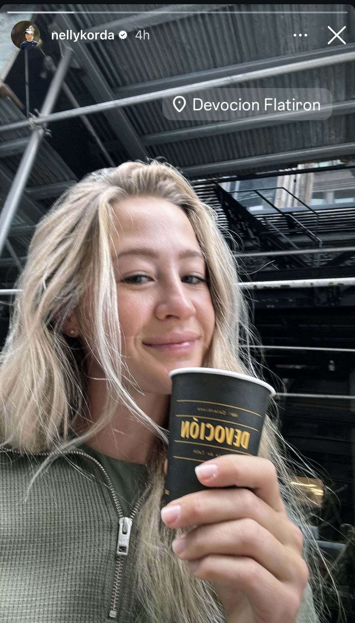 Nelly Korda: Nelly Korda shares selfie from New York after deciding to ...