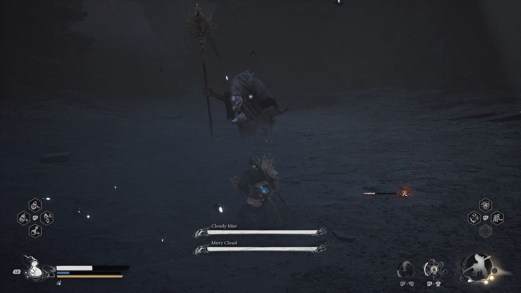 How to defeat Cloudy Mist and Misty Cloud in Black Myth Wukong