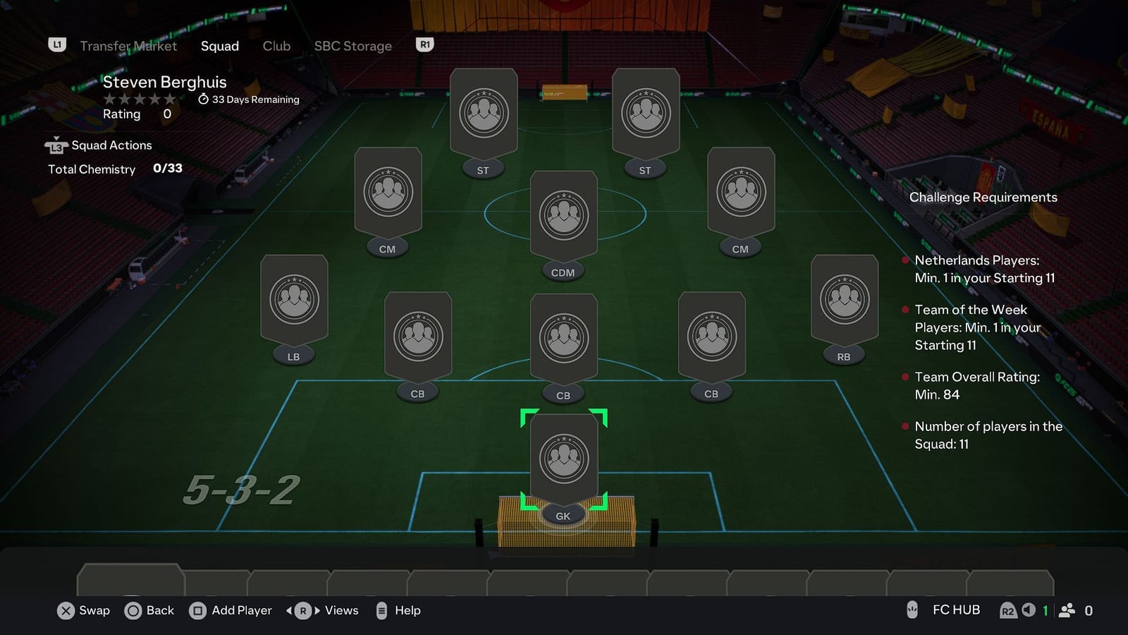 EA FC 25 Squad Foundations Steven Berghuis: All tasks and cheapest ...