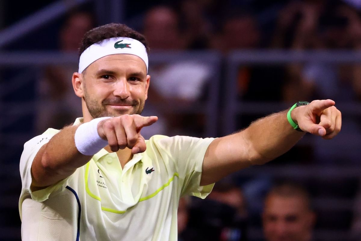 "Grigor Dimitrov gets naked, just for female fans & Bjorn Borg ...