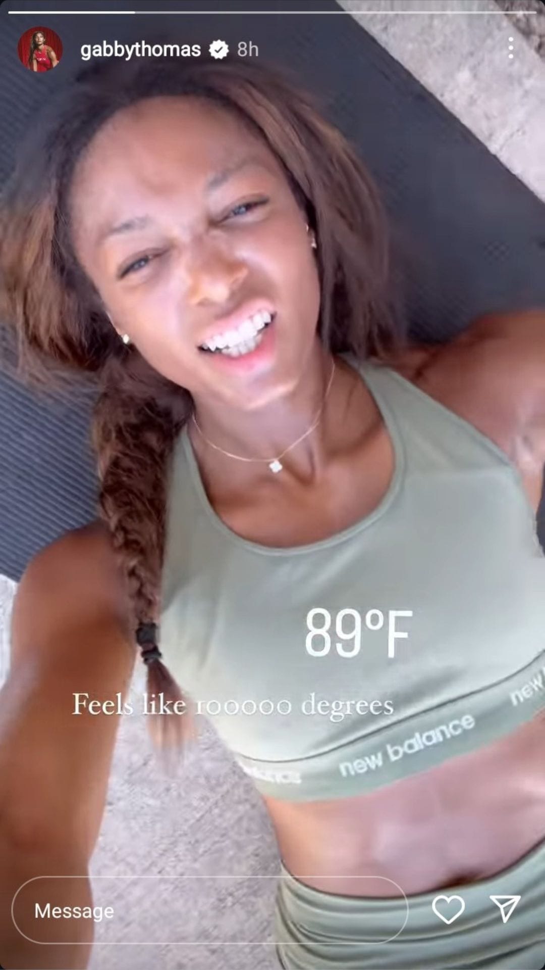 Gabby Thomas returns to practice for Serena Williams' husband Alexis ...