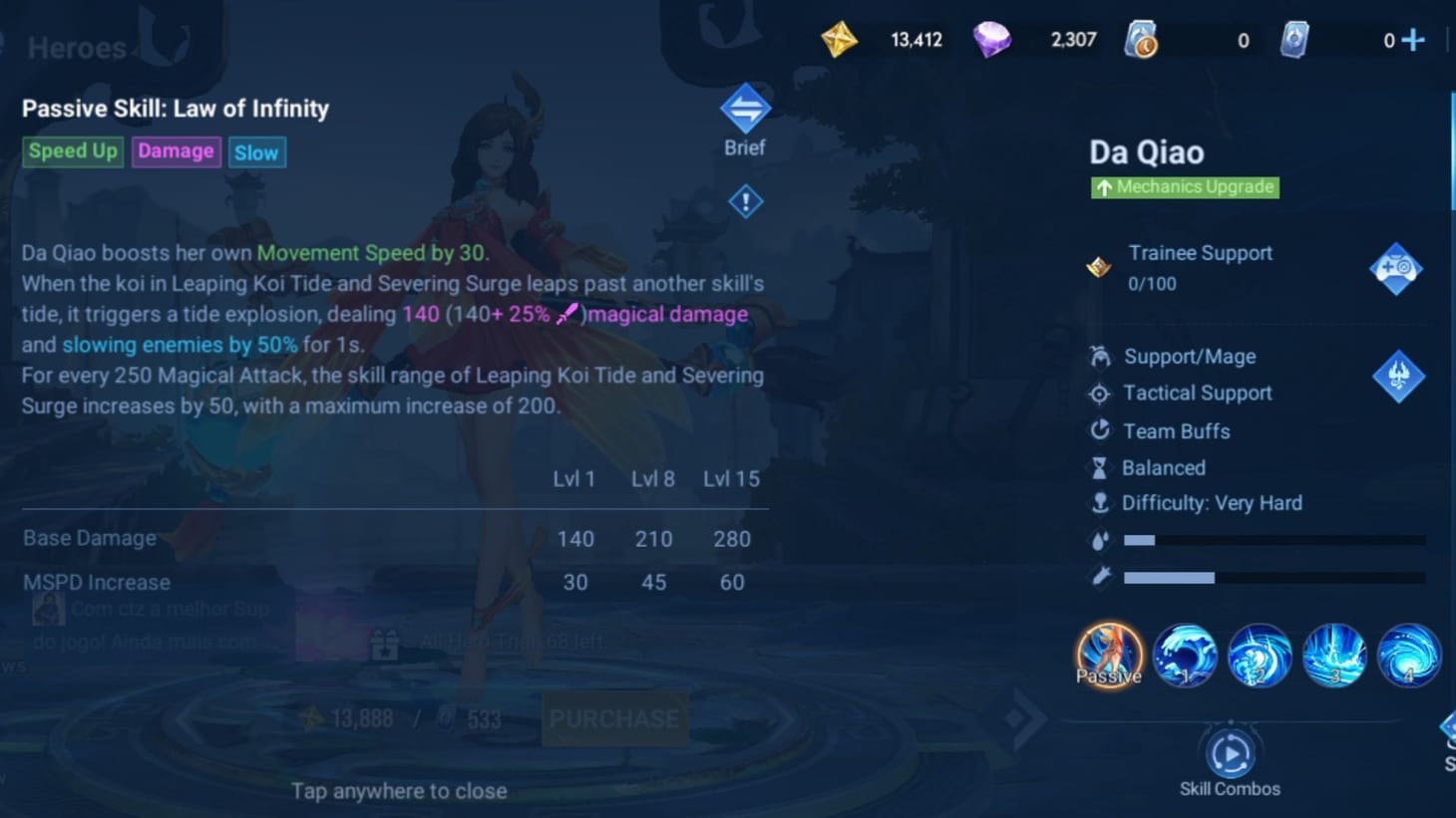 Honor of Kings Da Qiao build guide: Best equipment, Arcanas, Battle ...