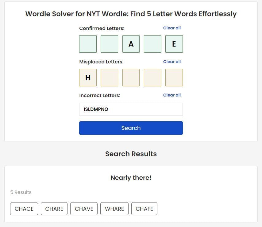 Top 5 Wordle Solver Tools