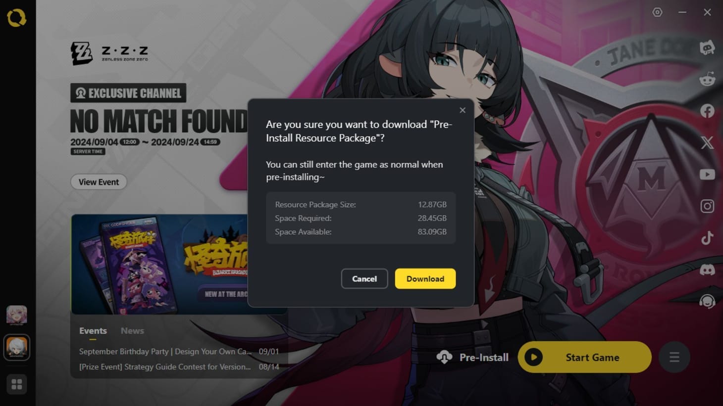 How to preload Zenless Zone Zero 1.2 patch