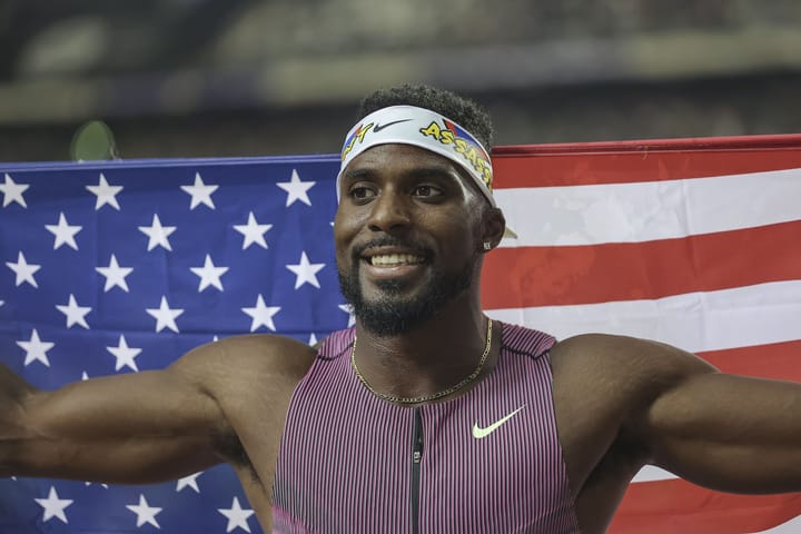 Top 5 fastest male sprinters in the 200m in the 2024 season ft. Noah ...