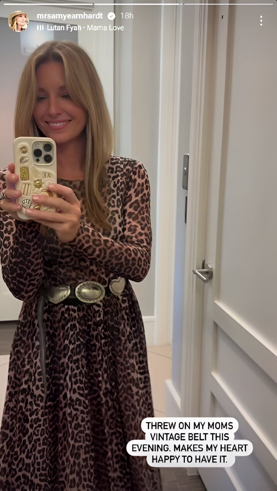 "Makes my heart happy to have it" - Amy Earnhardt treasures a special ...