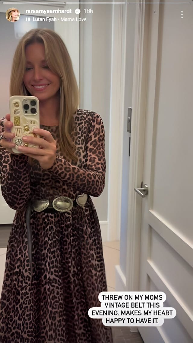 "Makes my heart happy to have it" - Amy Earnhardt treasures a special ...