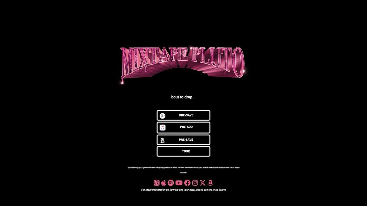 ”He’s going for album AND mixtape of the year” - Hip Hop community react to Future announcing ...