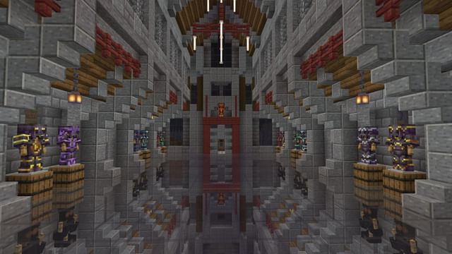 Minecraft player creates impressive mirrored floor build leaving the ...