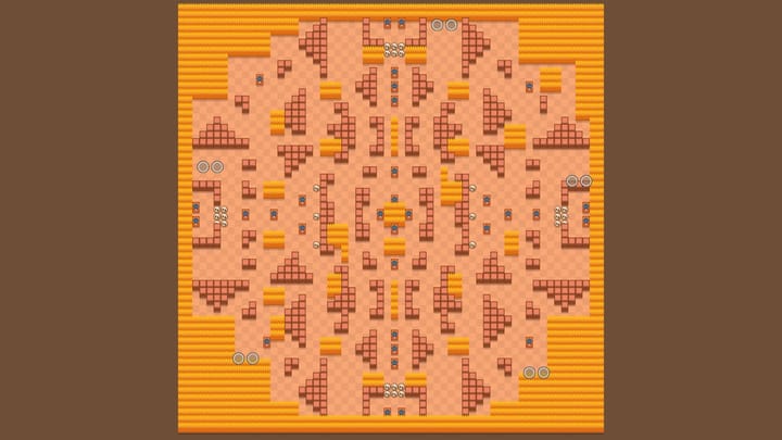 All Duo Showdown Maps in Brawl Stars