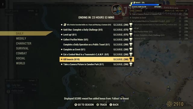 How to find Insect enemies in Fallout 76