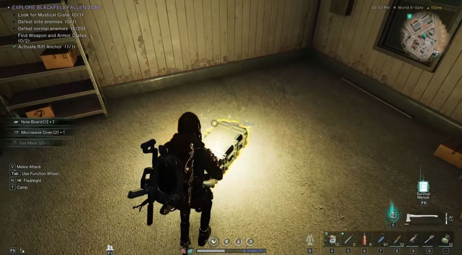 Once Human Blackfell Fallen Zone Crate locations and walkthrough