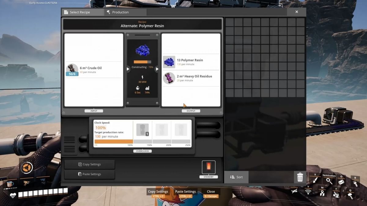 How to make Polymer Resin in Satisfactory